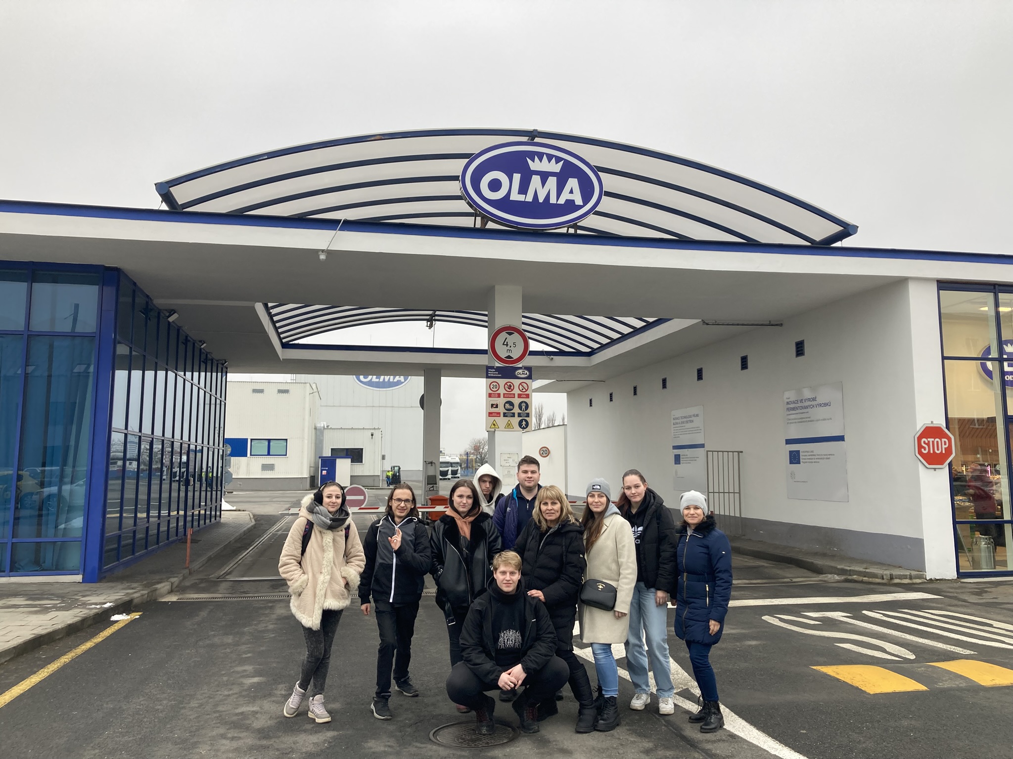 Exkurze do podniku OLMA Olomouc - Střední škola polytechnická, Olomouc ...